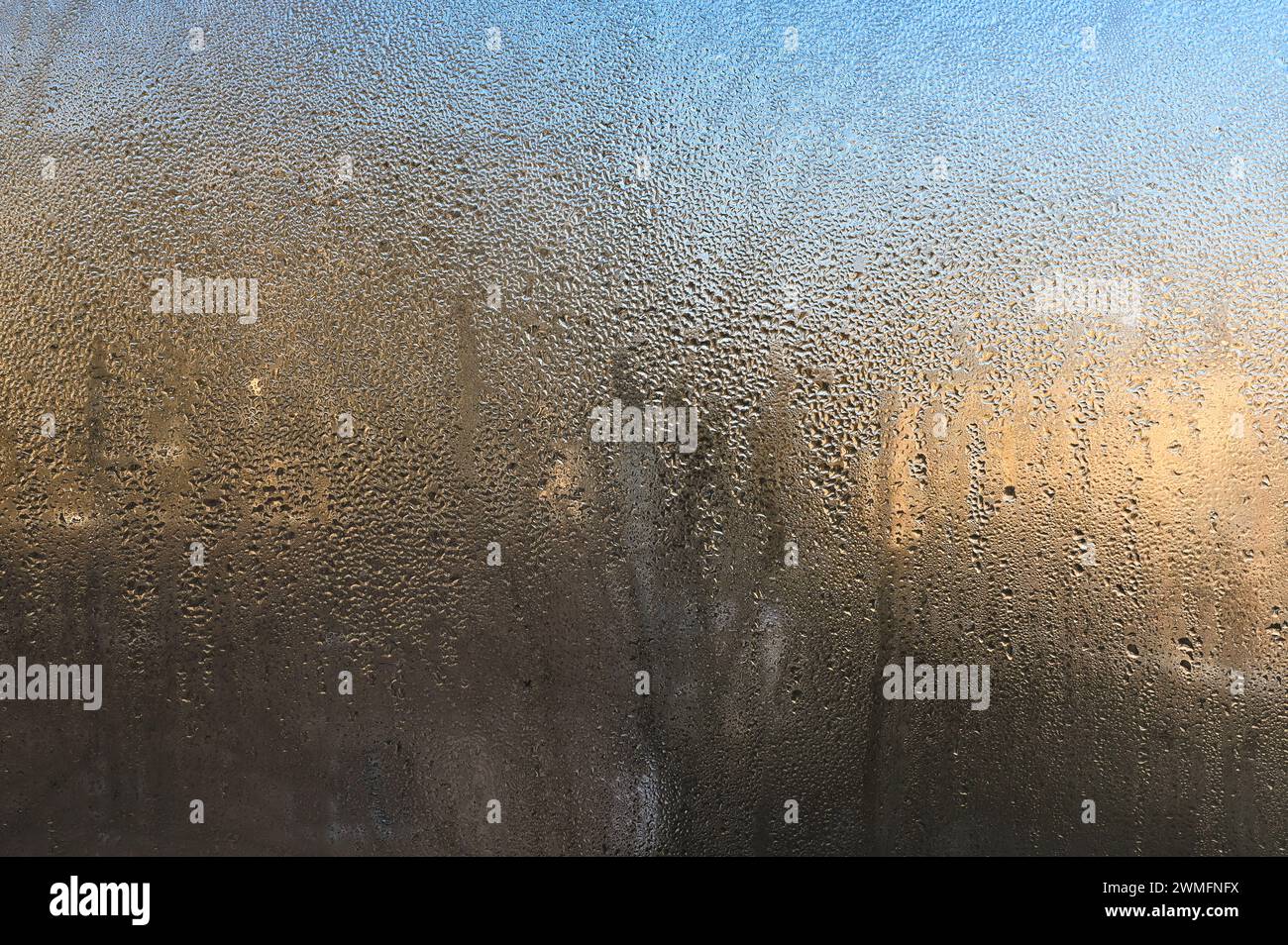 texture background of wet glass. The fogged window Stock Photo - Alamy