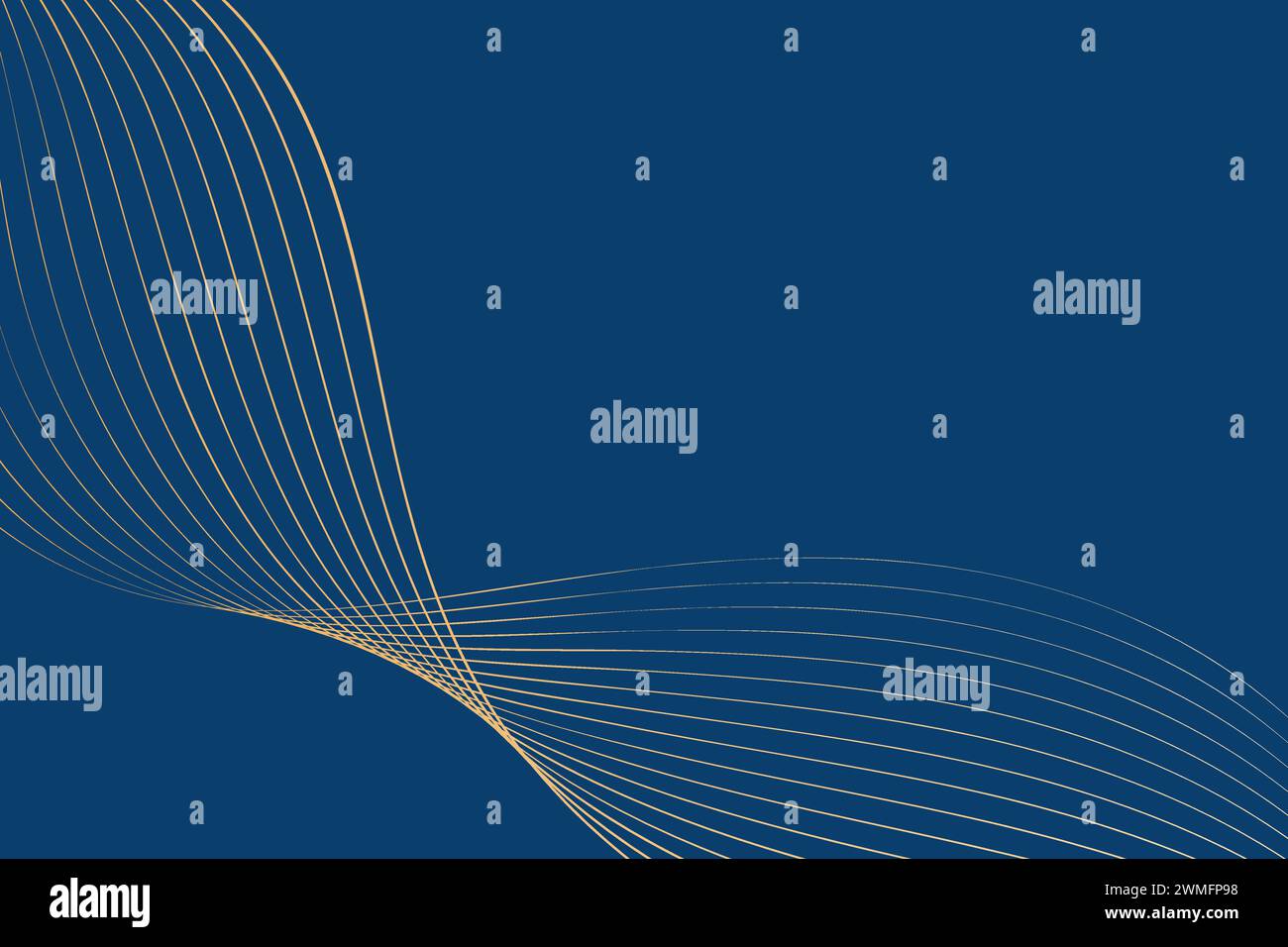 Blue background with distinct white lines running horizontally across ...