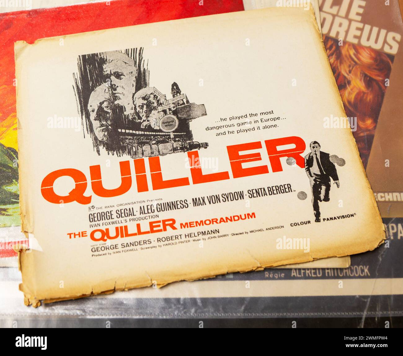 Vintage 1960s movie film poster hi-res stock photography and images - Alamy