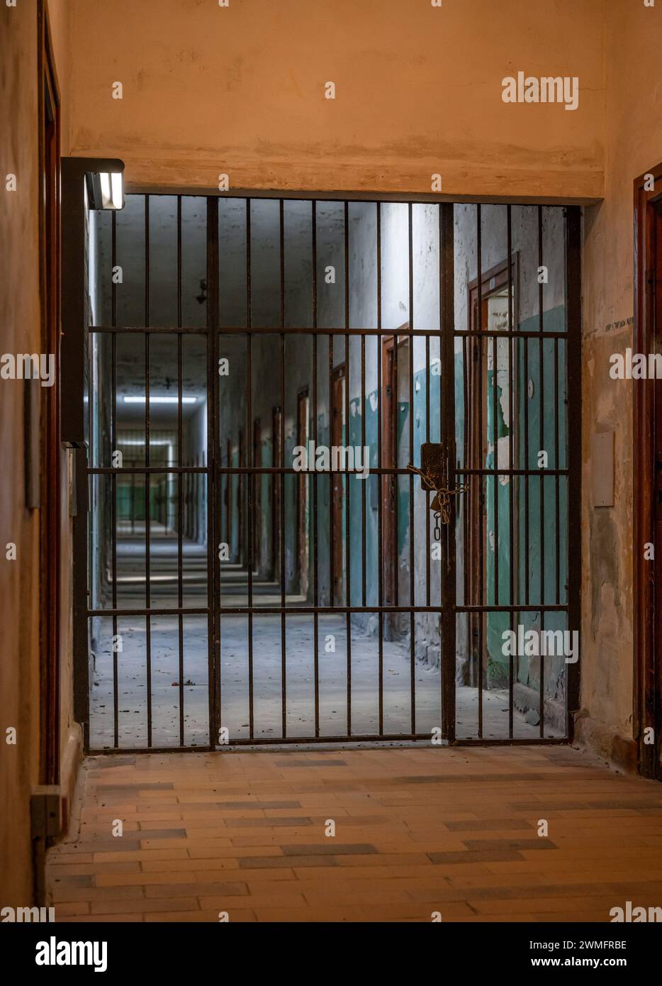 Dachau camp, the first concentration camp in Germany during World War ...