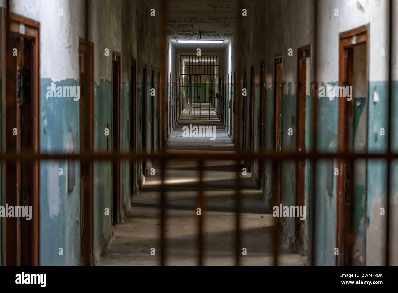Dachau camp, the first concentration camp in Germany during World War ...
