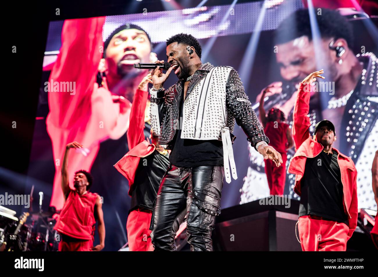 Copenhagen, Denmark. 25th, February 2024. The American singer ...