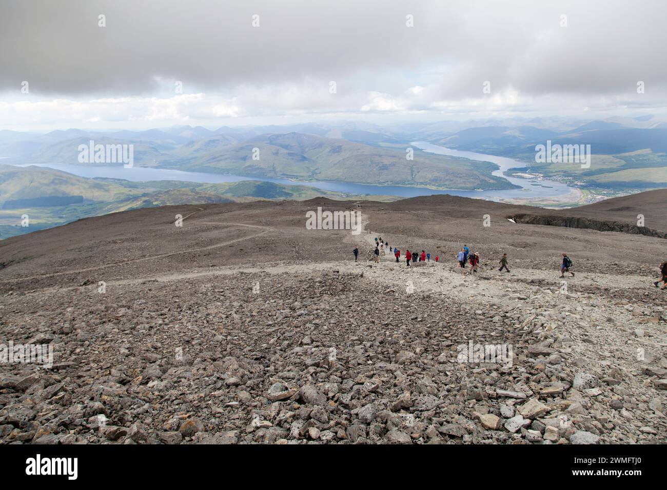 Footpath summit ben nevis hi-res stock photography and images - Alamy