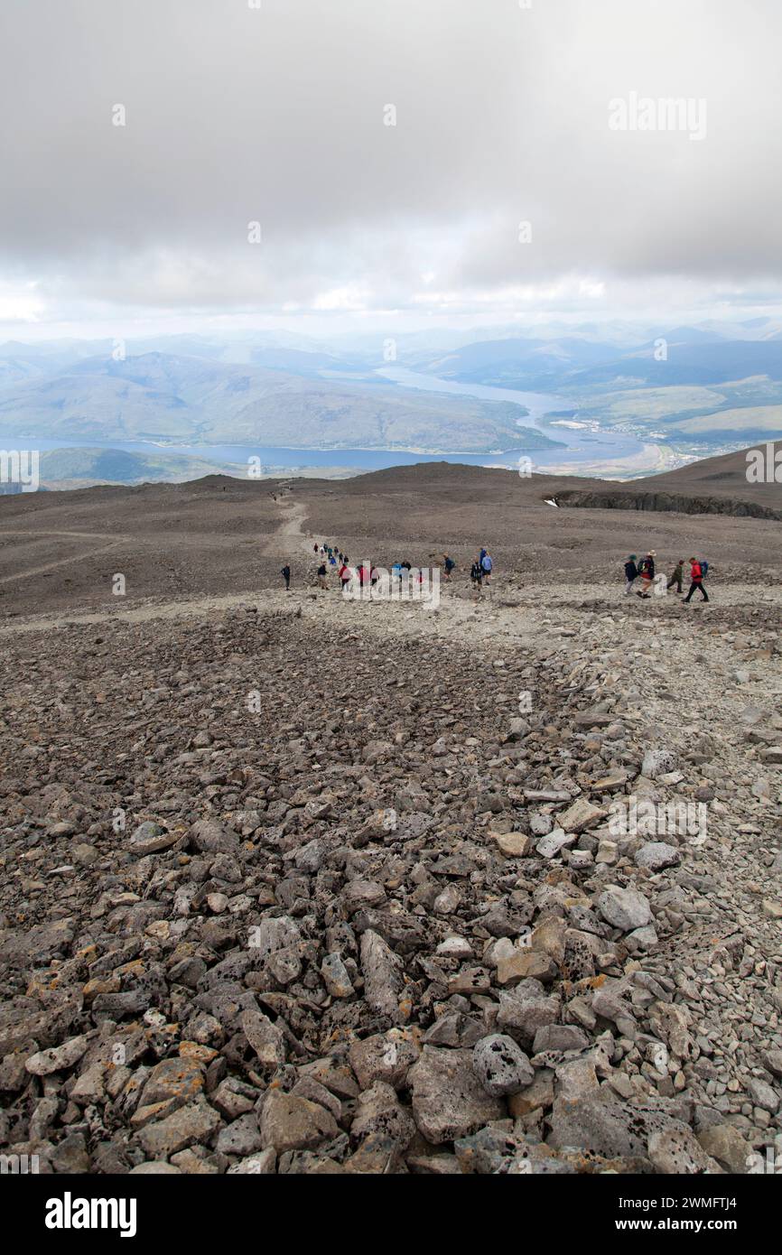 Footpath summit ben nevis hi-res stock photography and images - Alamy