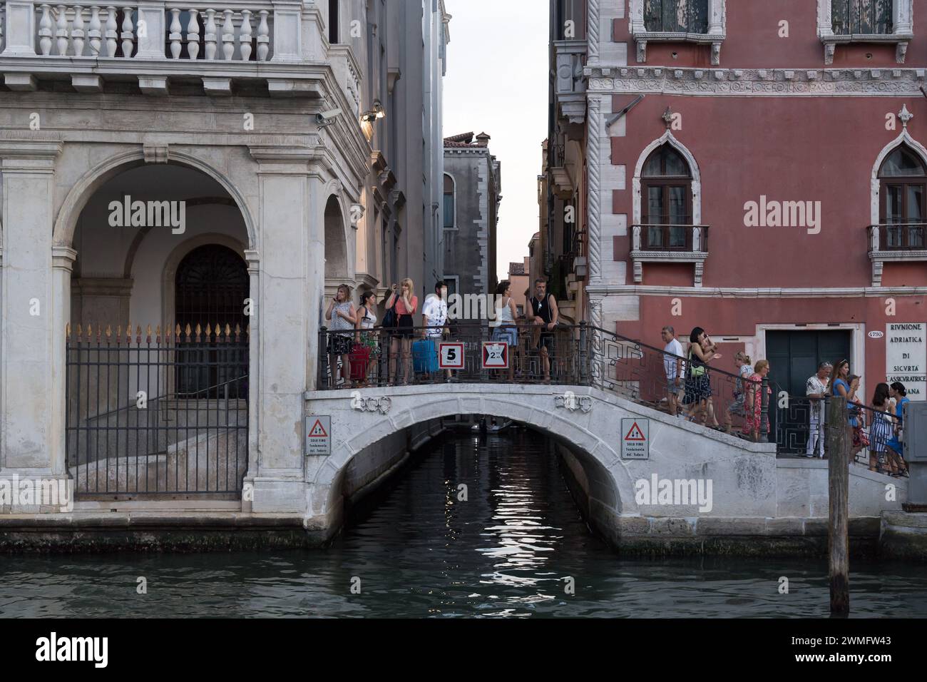 Ponte Manin on Canal Grande (Grand Canal) in San Marco sestiere in ...