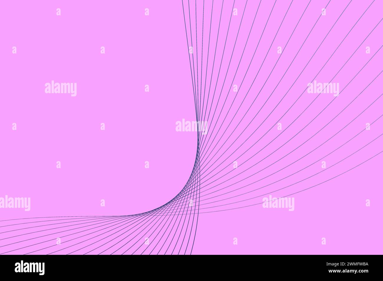 A pink background featuring bold lines in the center, creates a ...