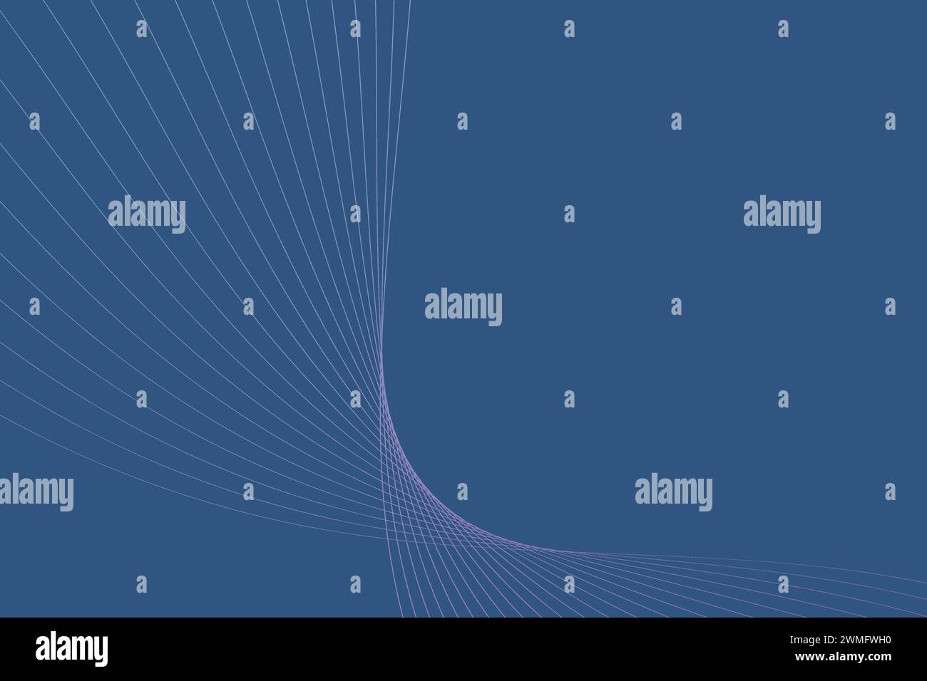 A blue background featuring straight lines running through the center ...