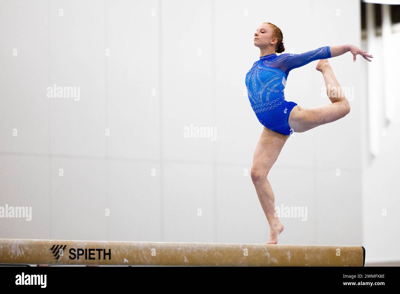 February 24, 2024: Gymnast Dulcy Caylor during the 2024 Winter Cup ...
