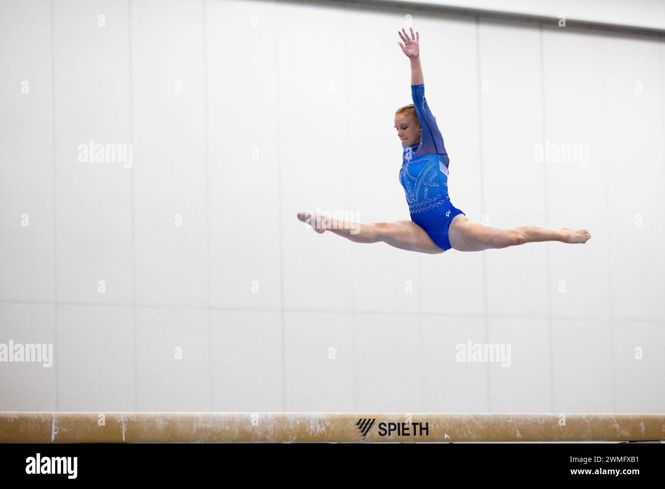 February 24, 2024: Gymnast Dulcy Caylor during the 2024 Winter Cup ...