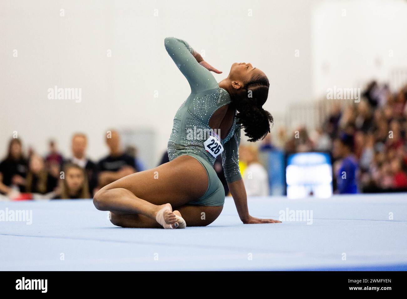 Louisville, Kentucky. 24th Feb, 2024. February 24, 2024: Former NCAA standout Trinity Thomas ...