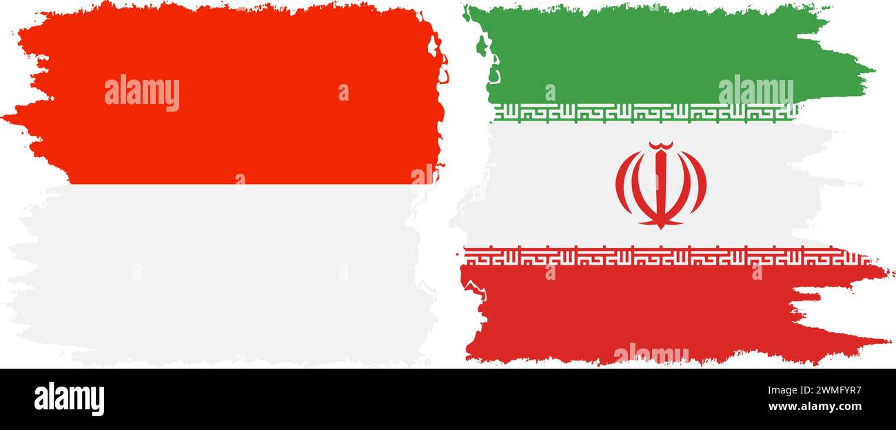 Indonesia iran Stock Vector Images - Alamy