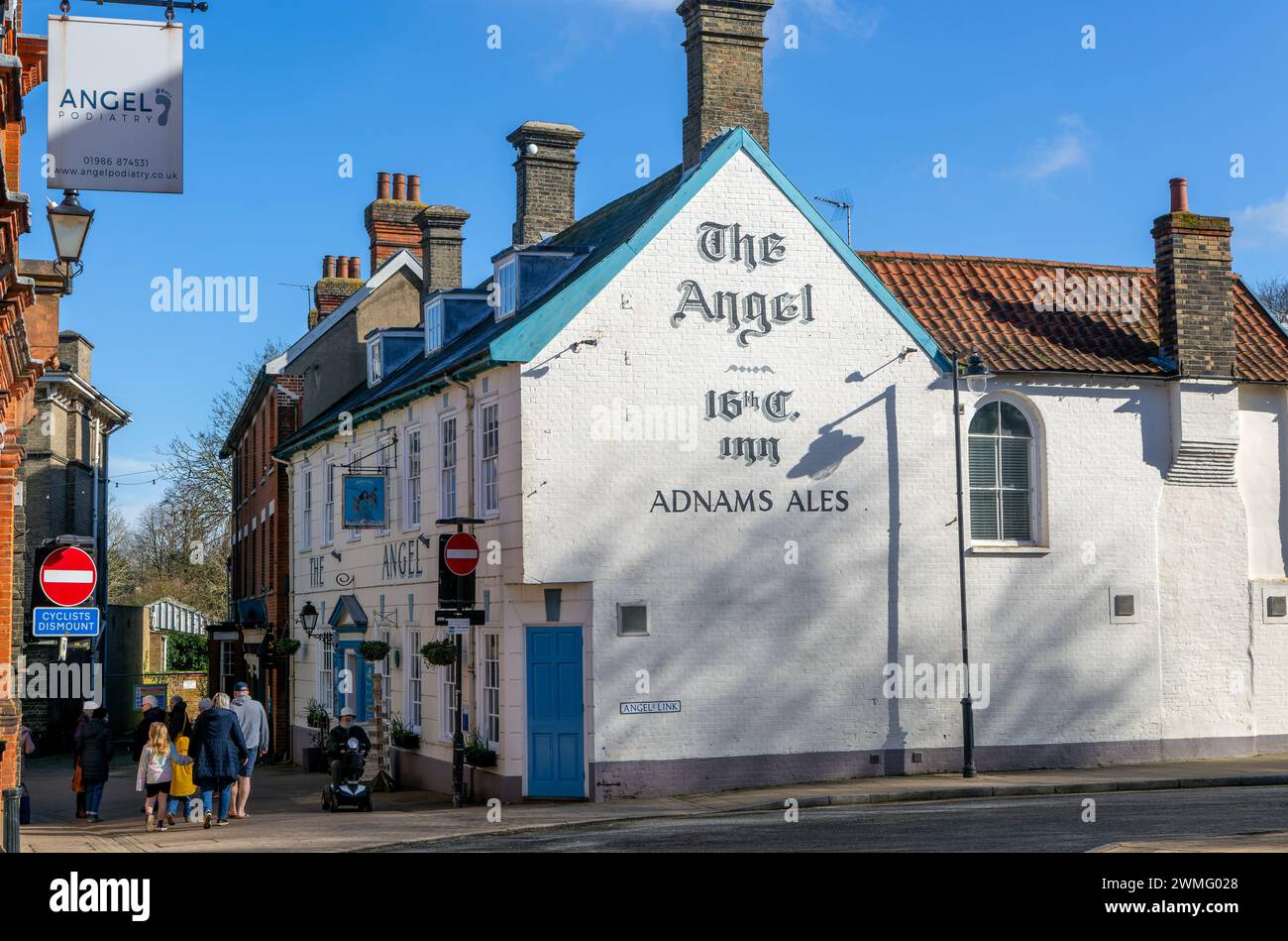 Historic brewery buildings of adnams hi-res stock photography and ...