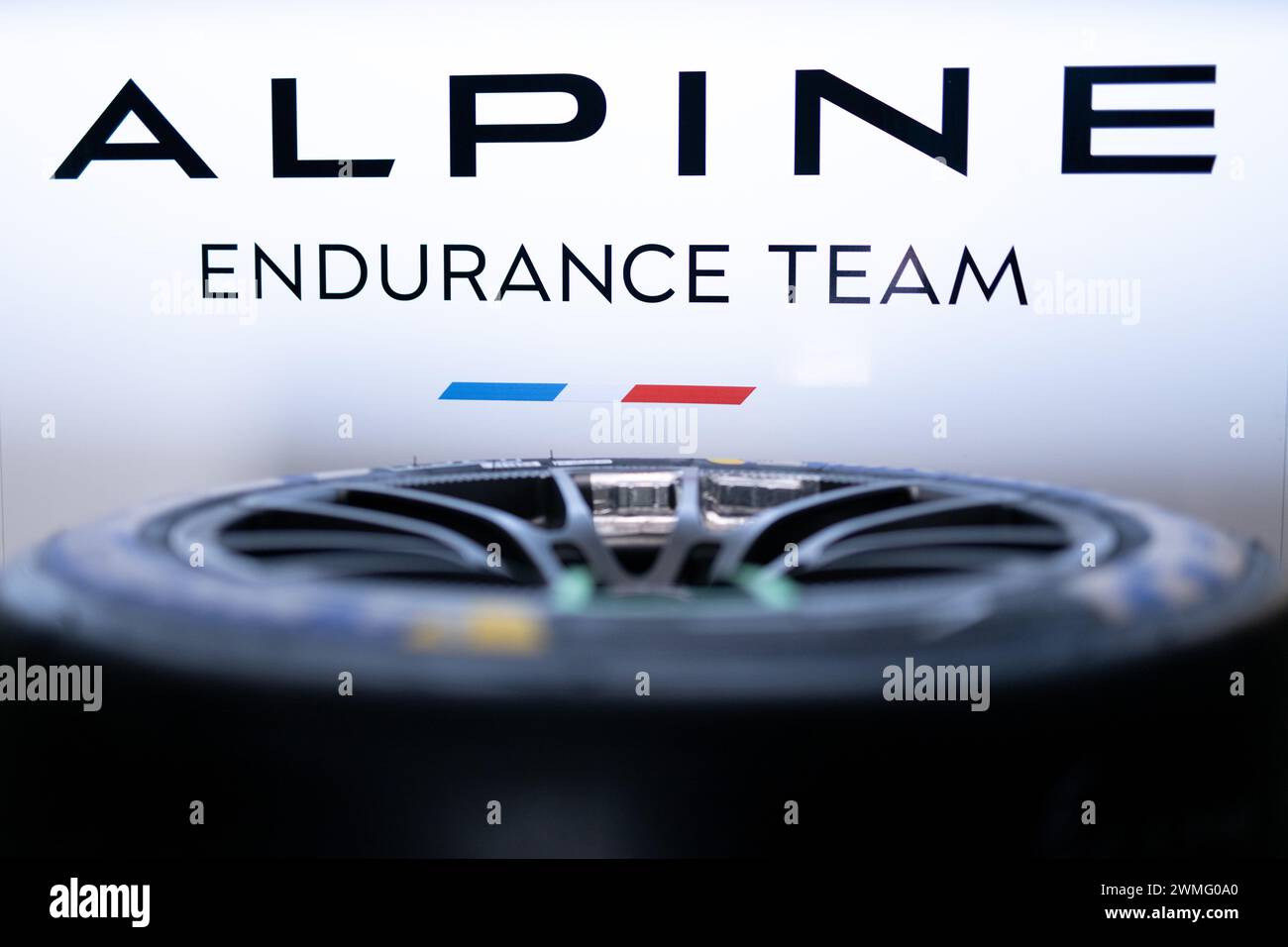 Lusail, Qatar. 26th Feb, 2024. Alpine Endurance Team, details ...