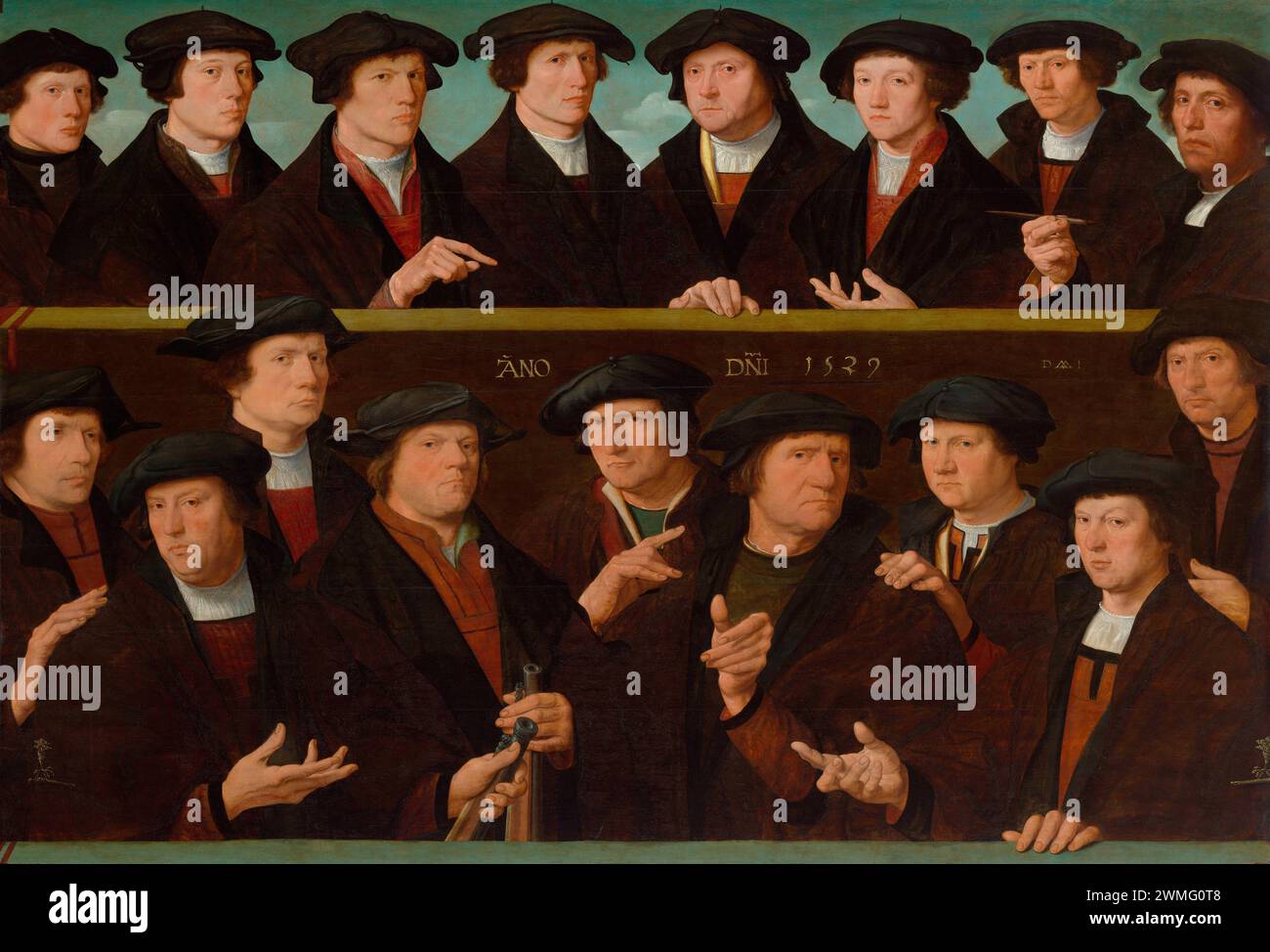 Dirck jacobsz group of guardsmen hi-res stock photography and images ...