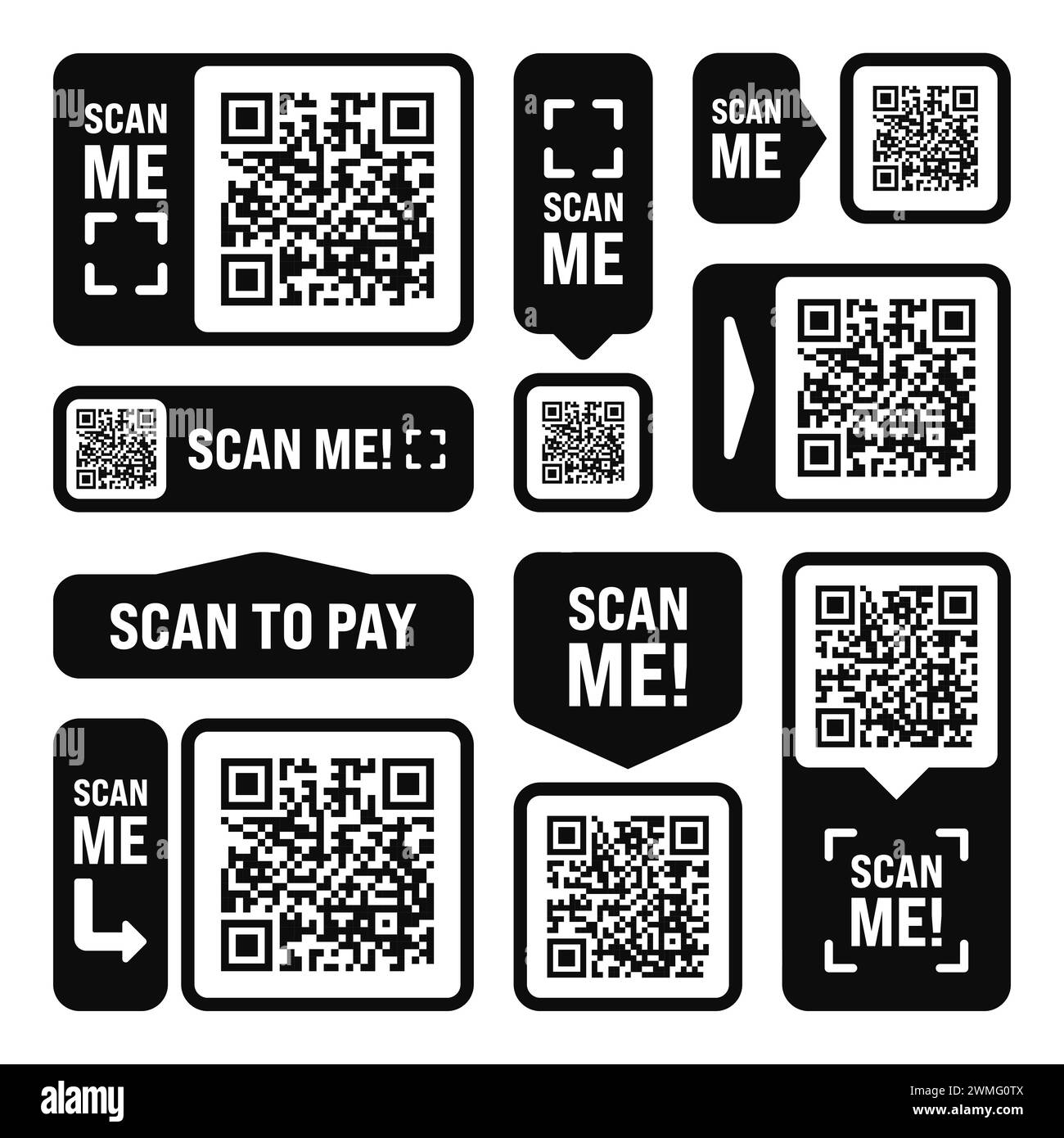 Special identity code Stock Vector Images - Alamy