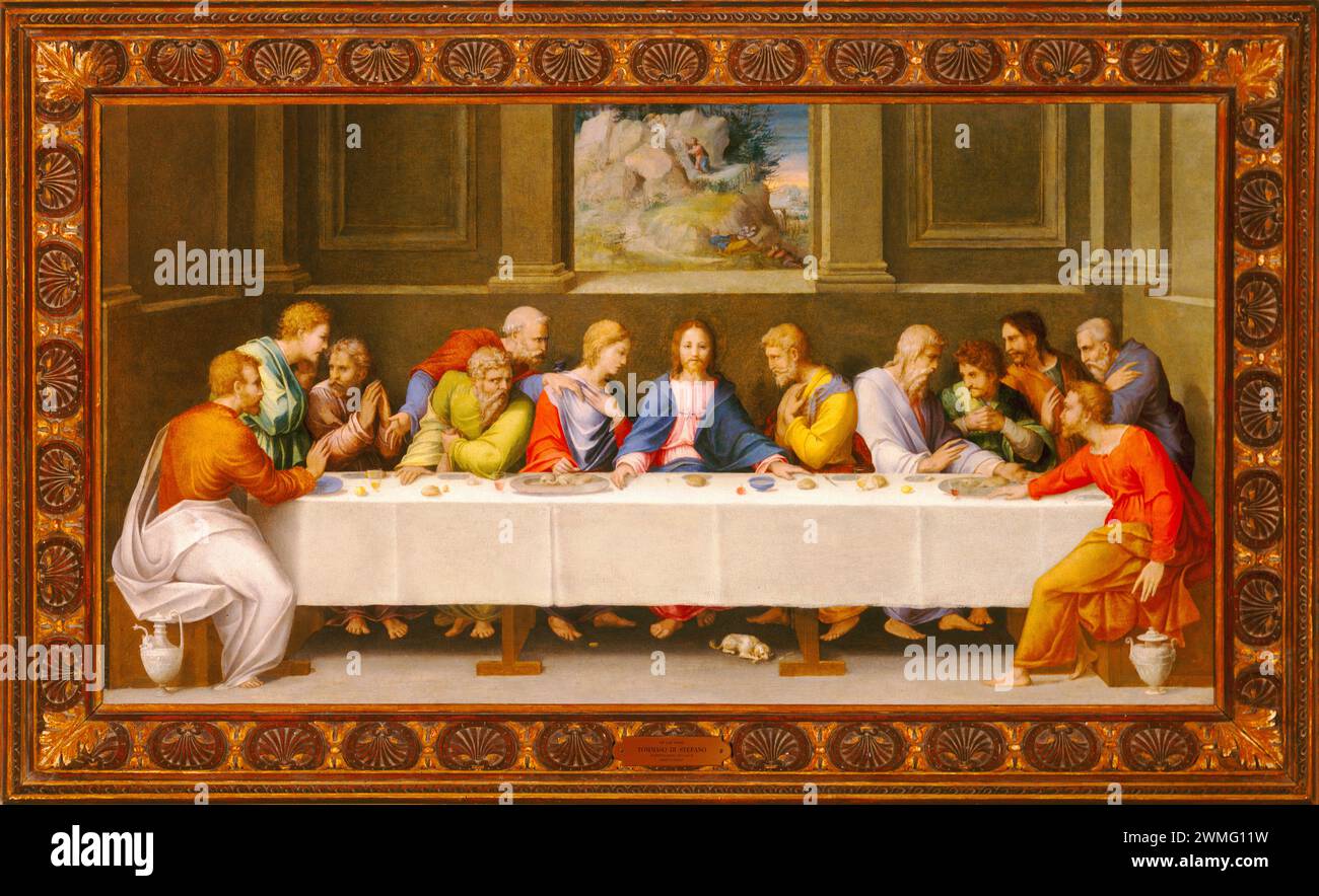 Lunetti Tommaso - The Last Supper Stock Photo - Alamy