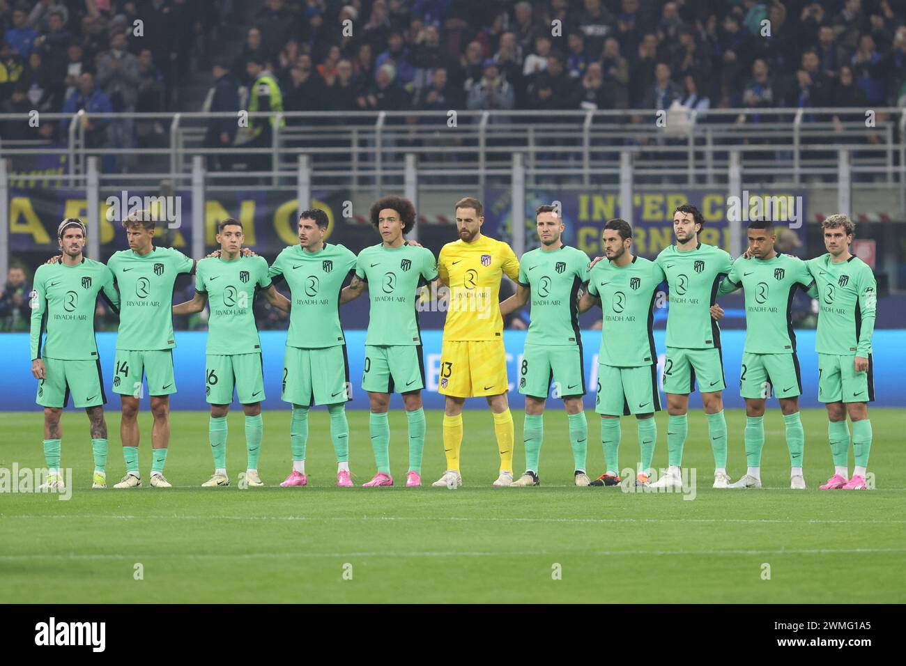 February 20 2024 Milan- Italy - Fc Inter - Atletico Madrid - Uefa ...