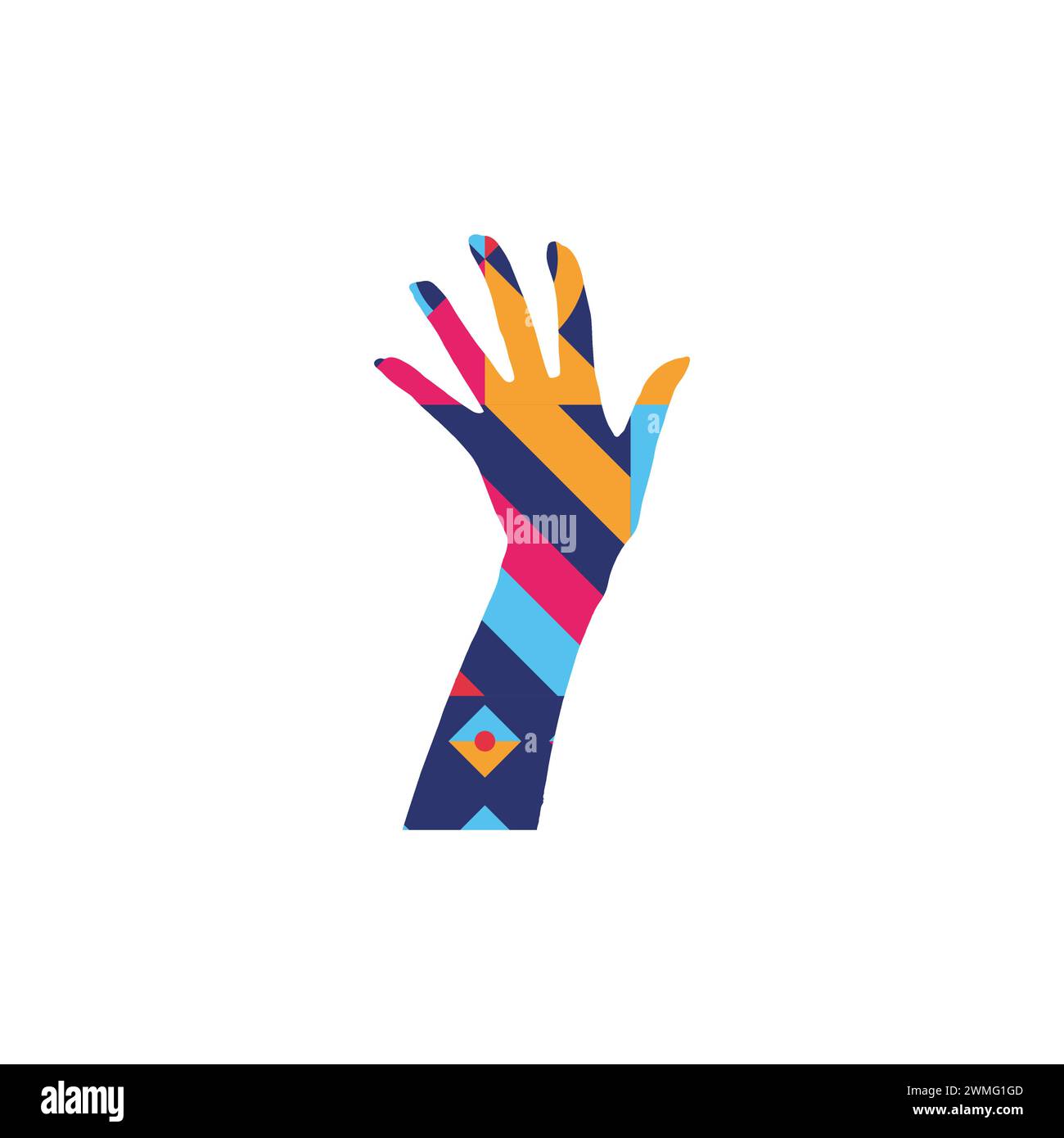 Art Illustration design concept hand abstract doodle graffiti colorful ...