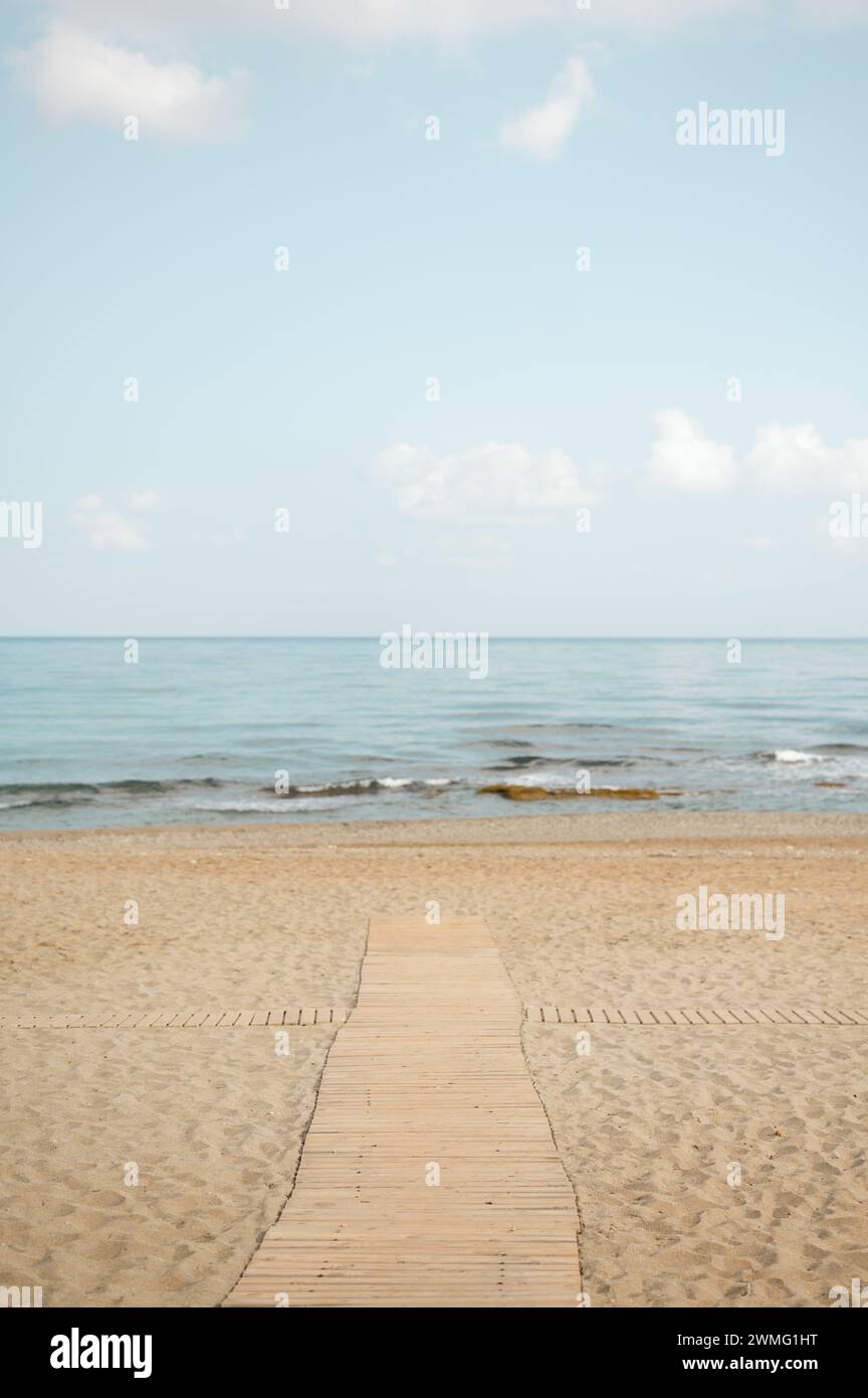 Walkway on the beach hi-res stock photography and images - Alamy
