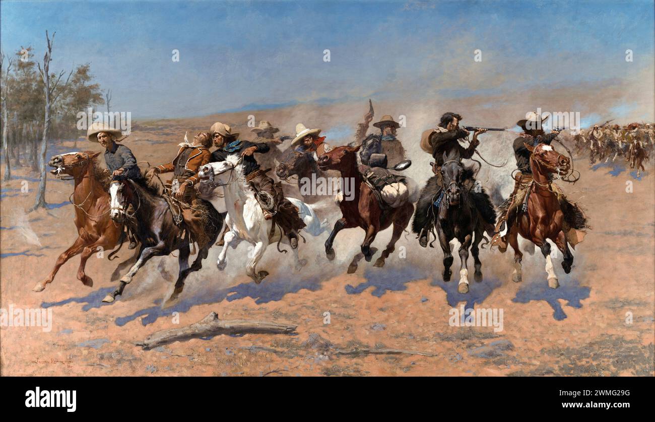 Remington frederic dash timber hi-res stock photography and images - Alamy