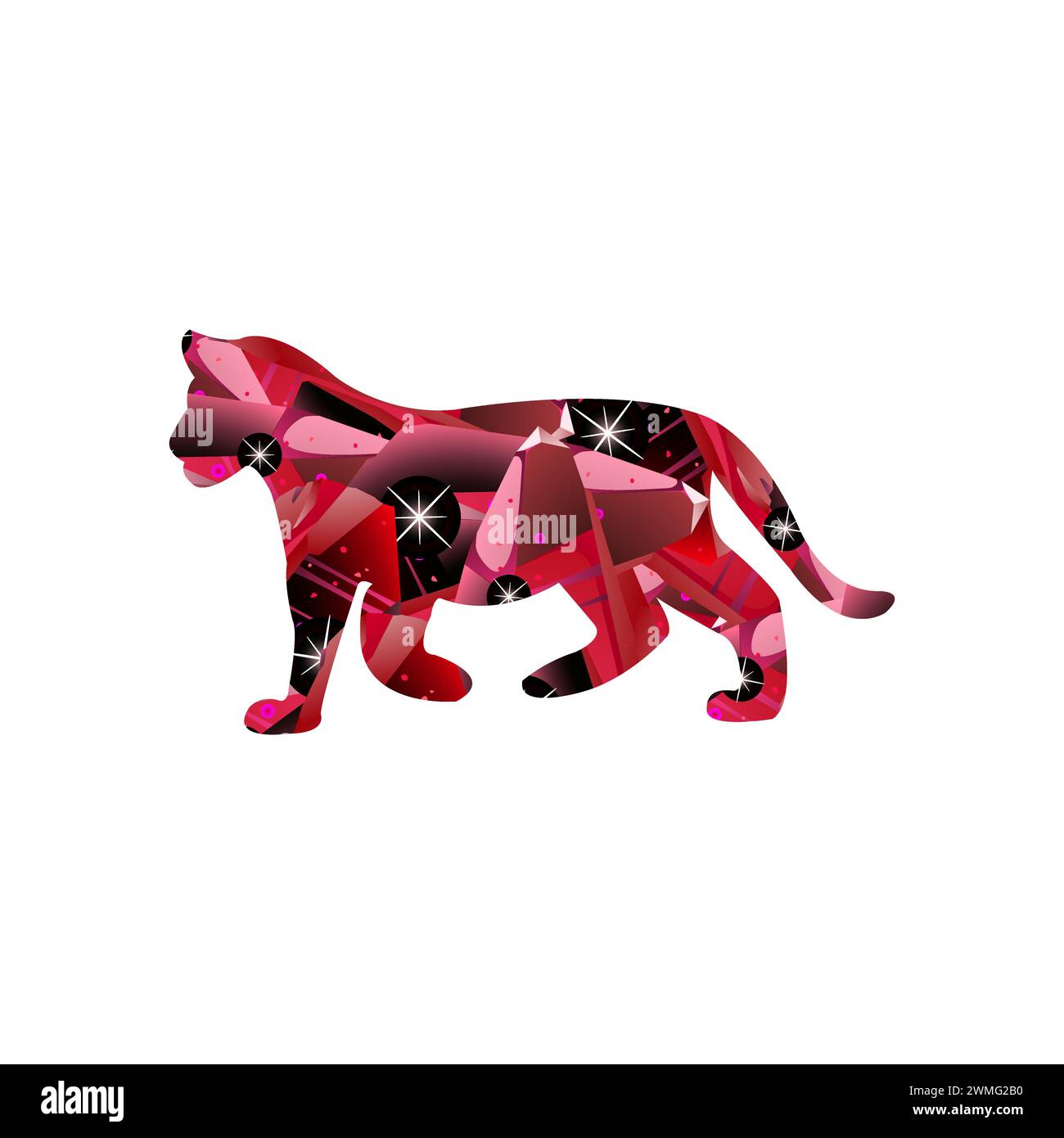 Big cat tiger portrait Stock Vector Images - Alamy