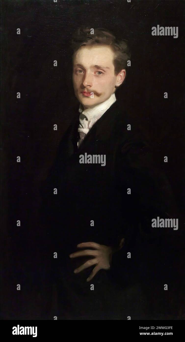 Sargent John Singer - Léon Delafosse Stock Photo - Alamy