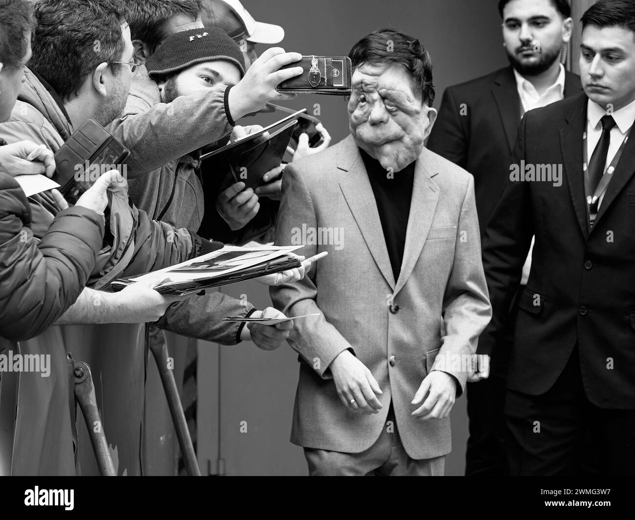 Actor adam pearson Black and White Stock Photos & Images - Alamy