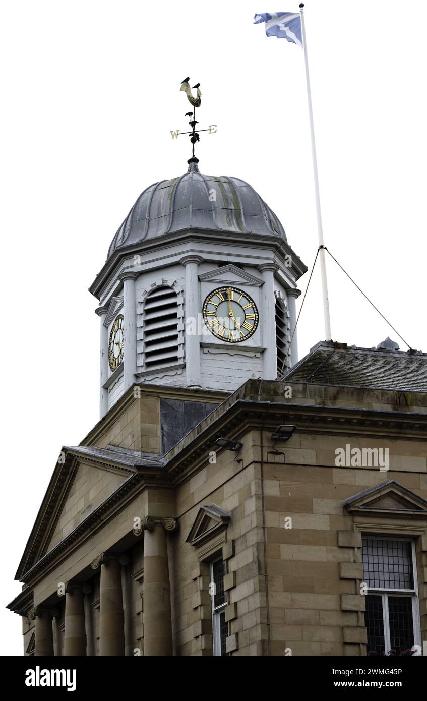 Kelso Town Hall, Town Square, Kelso, Scottish Borders, Scotland, UK a ...
