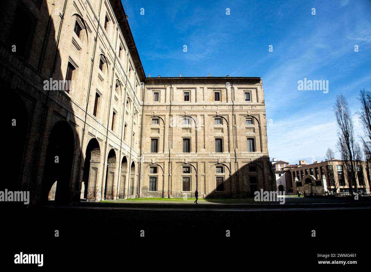 historic building of Pilotta Parma, Italy Stock Photo - Alamy