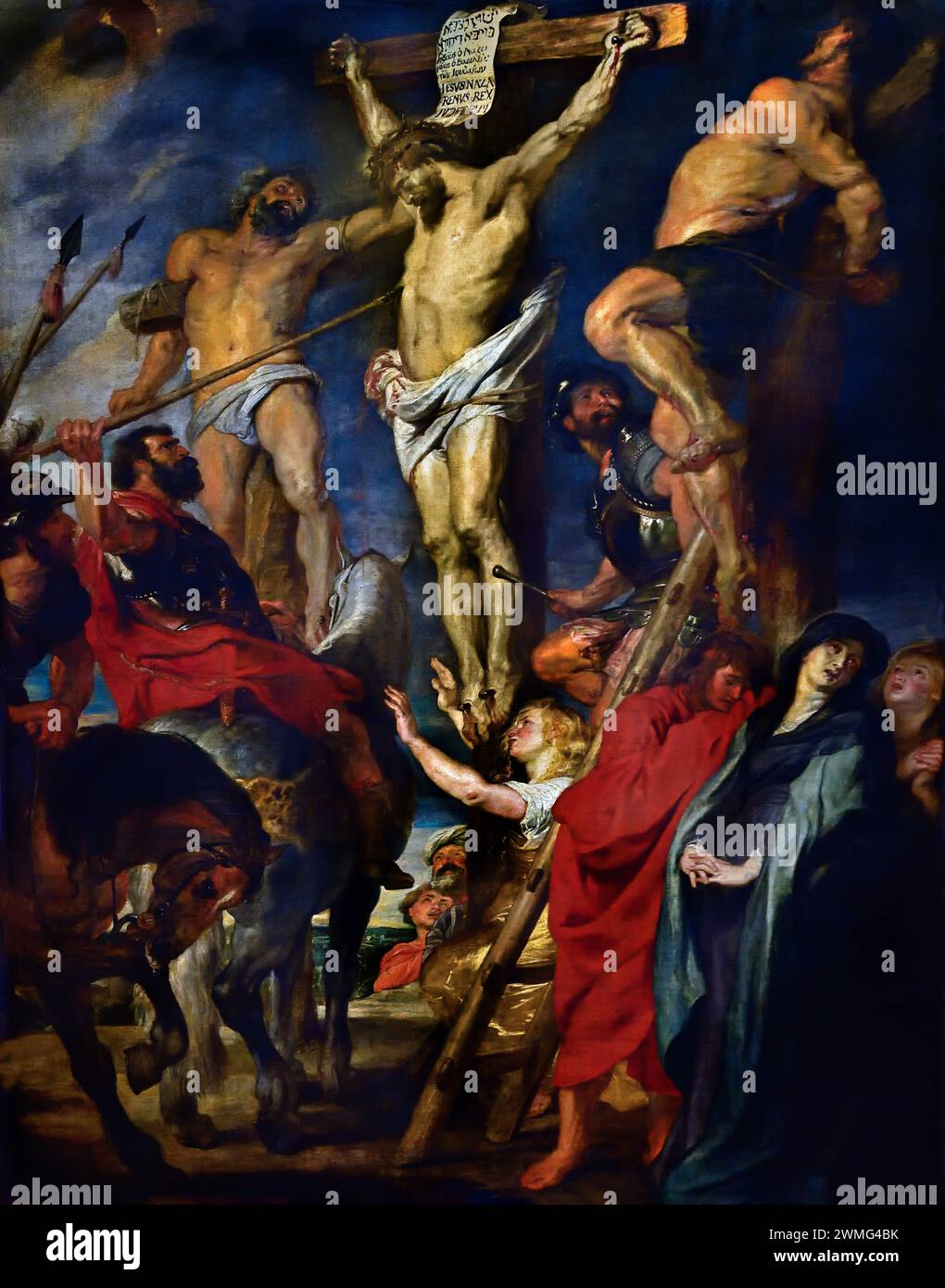 Crucifixion of peter paul rubens hi-res stock photography and images - Alamy