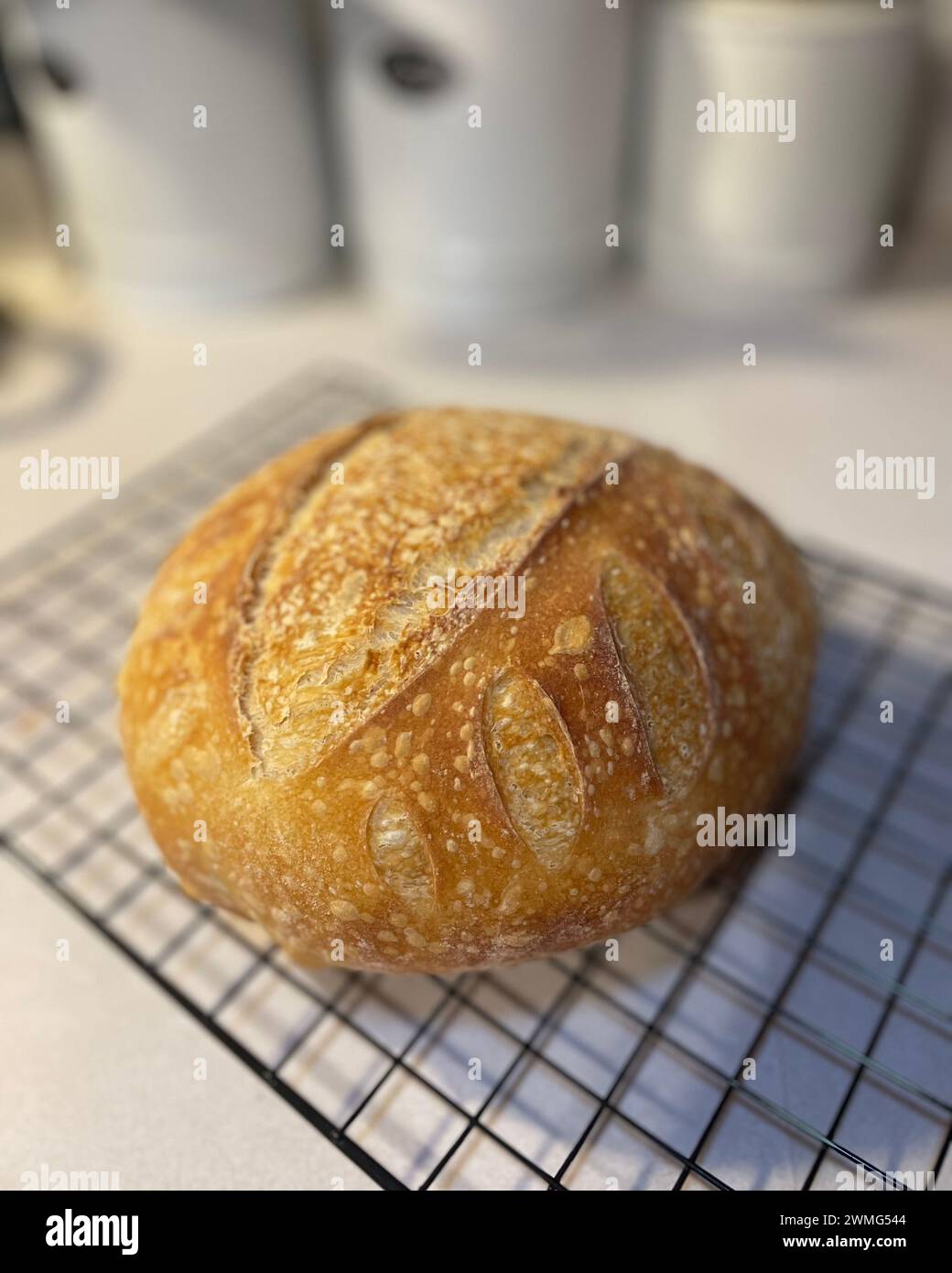 Fresh homemade sourdough bread hi-res stock photography and images - Alamy