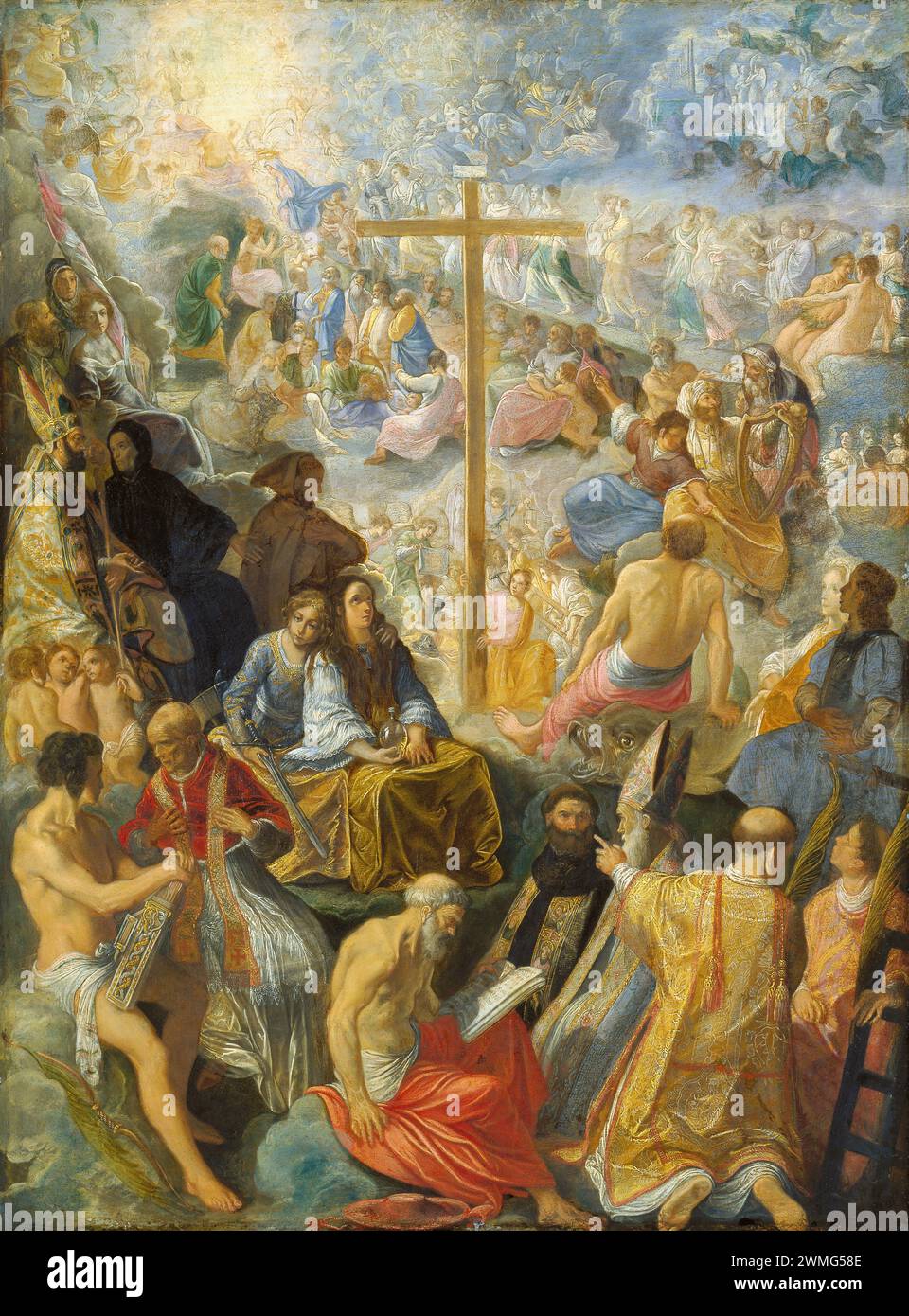 The Frankfurt Altarpiece of the Exaltation of the True Cross; The ...