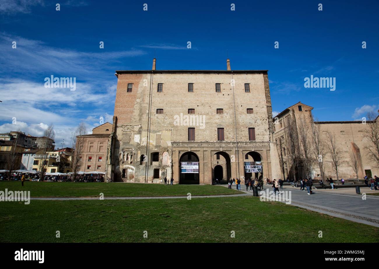 historic building of Pilotta Parma, Italy Stock Photo - Alamy