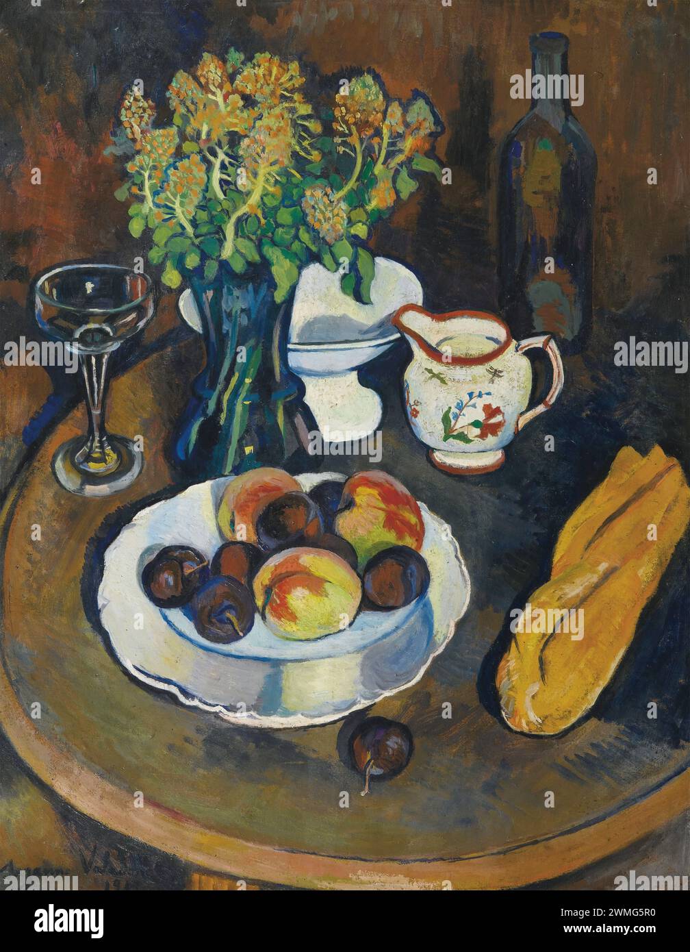 Nature morte fleurs fruits hi-res stock photography and images - Alamy