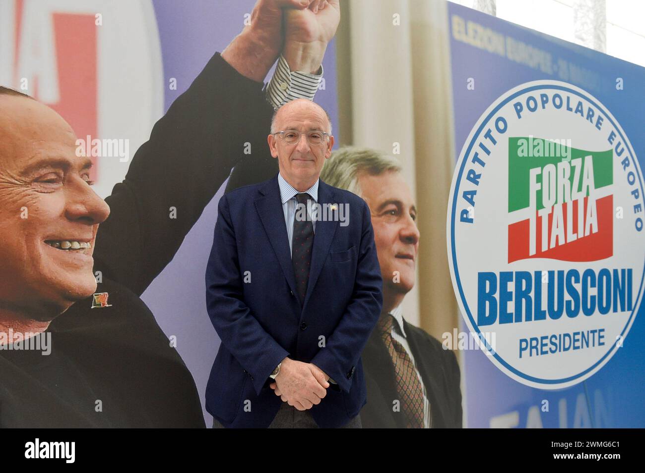 Italy, Rome, February 24, 2024 : National Congress of Forza Italia, in ...
