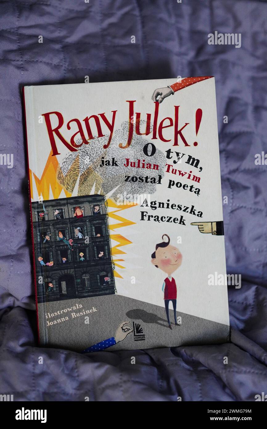 The book Rany Julek!: How Julian Tuwim became a poet Stock Photo - Alamy