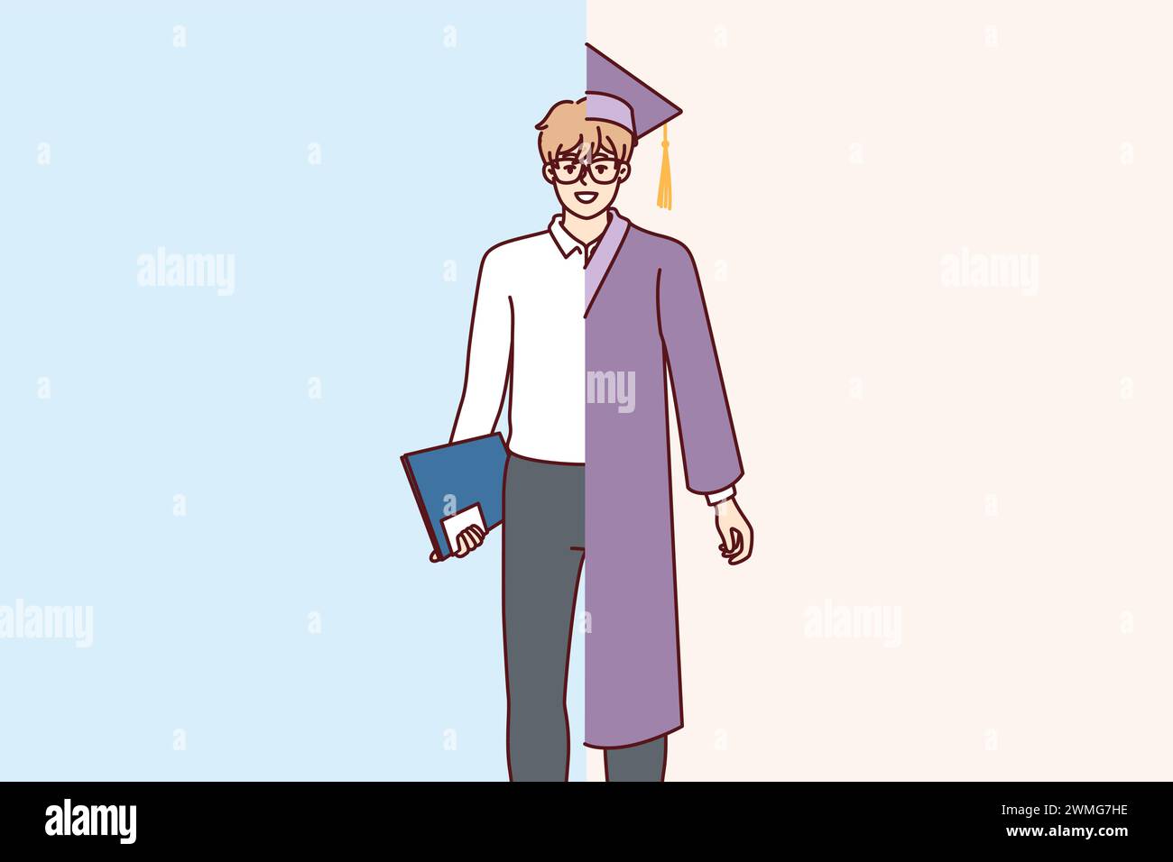 Mba student Stock Vector Images - Alamy