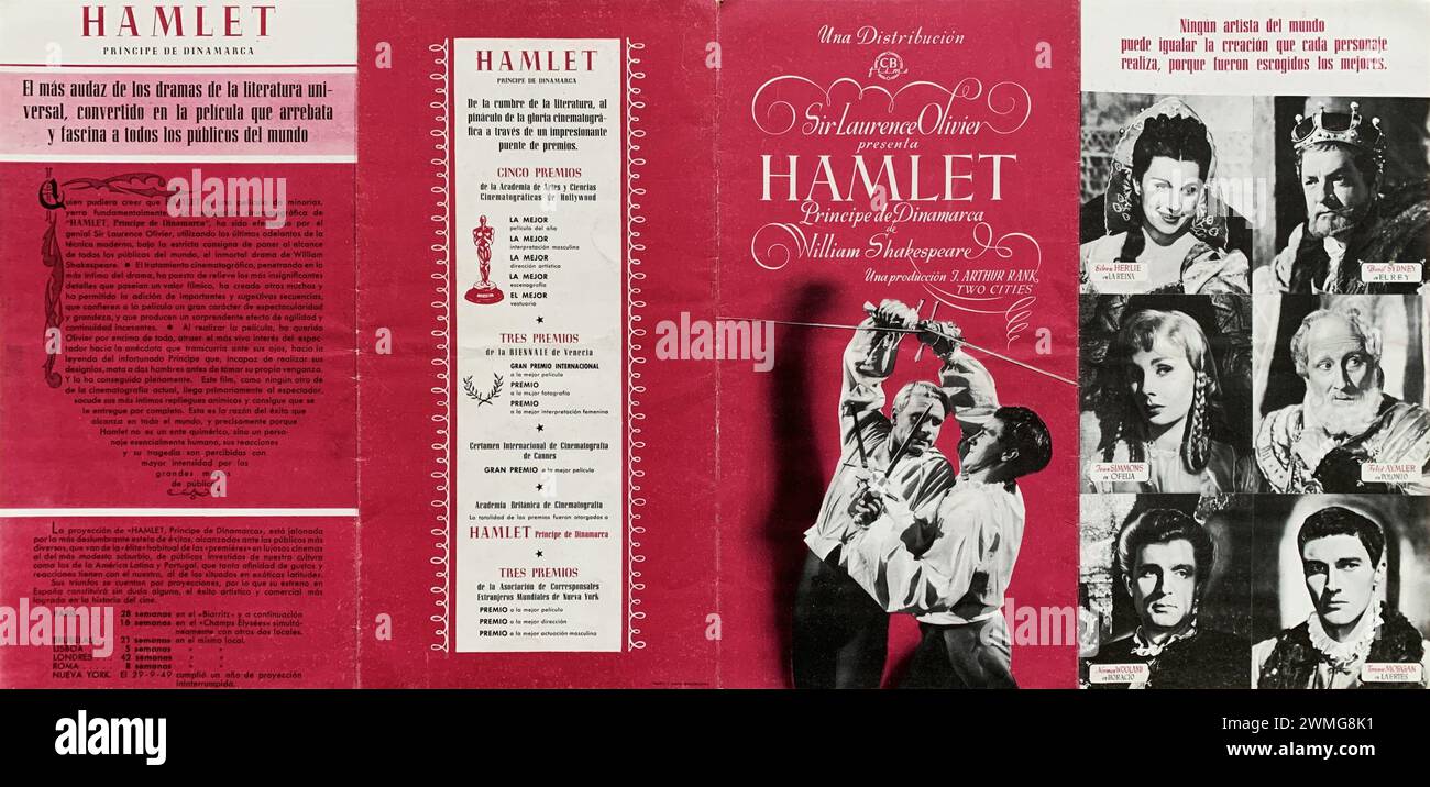 Original release Spanish promotional booklet from November 1949 for ...