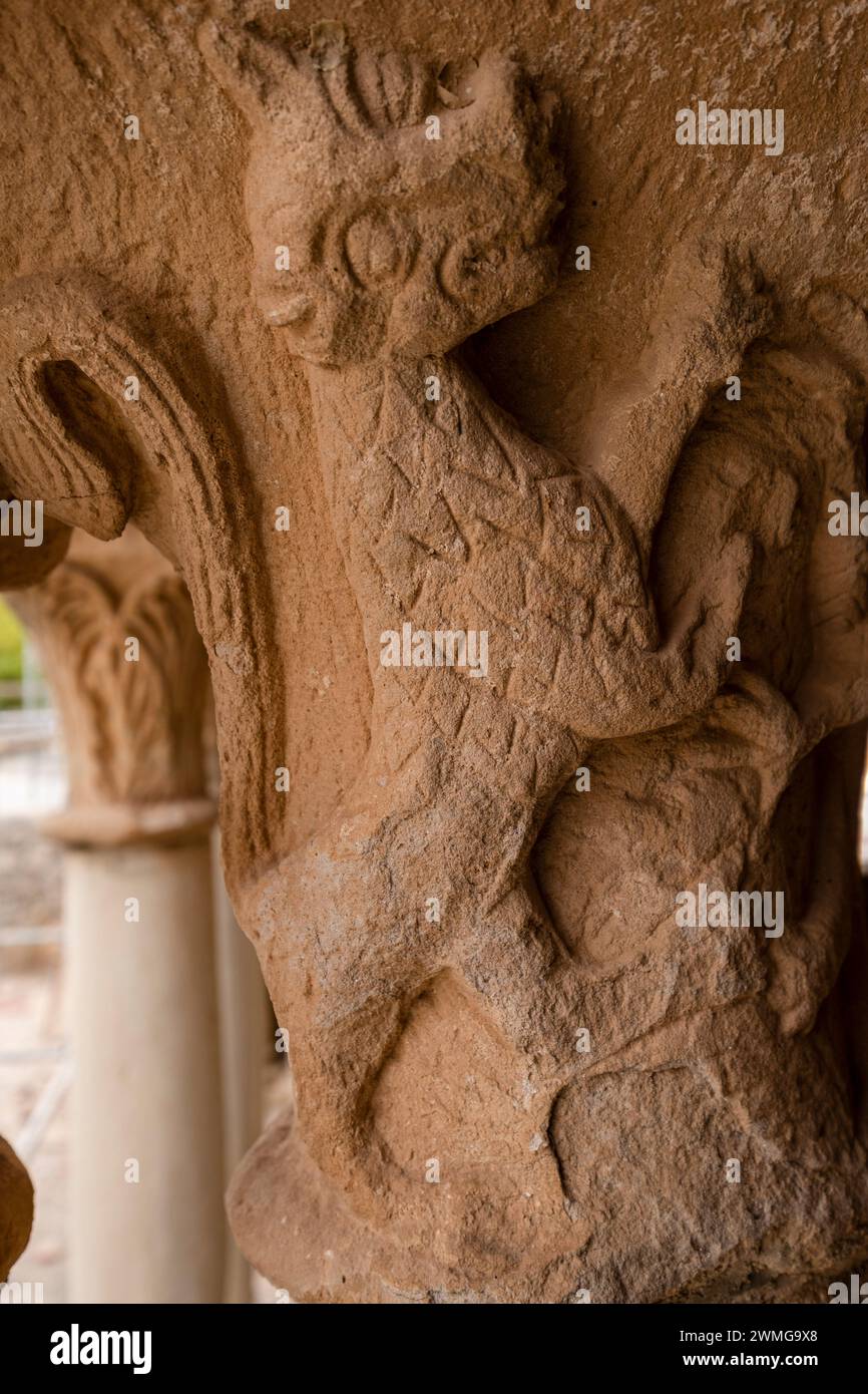 rampant lion, Church of Our Lady of the Assumption, thirteenth century ...