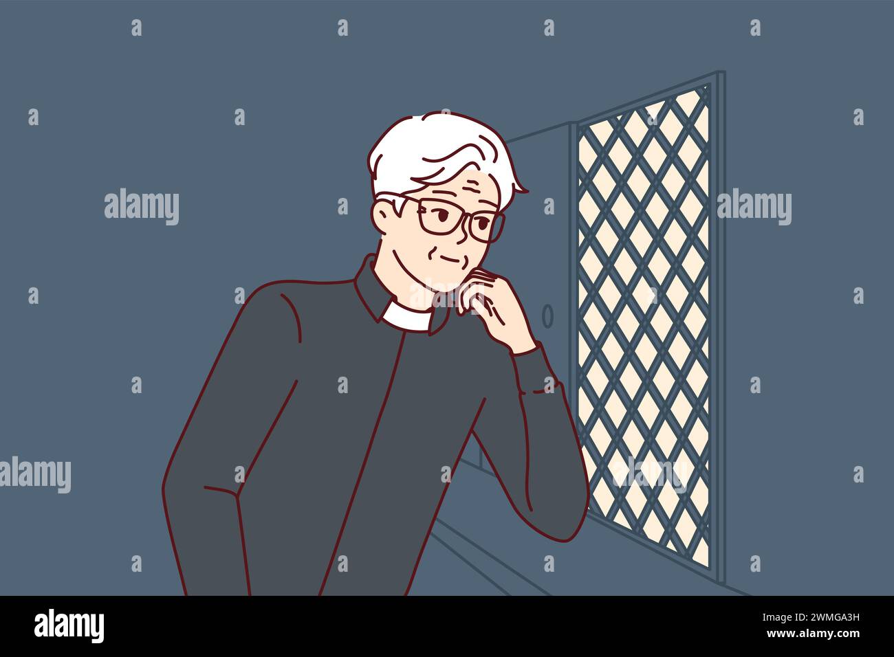 Reconciliation in the catholic church Stock Vector Images - Alamy