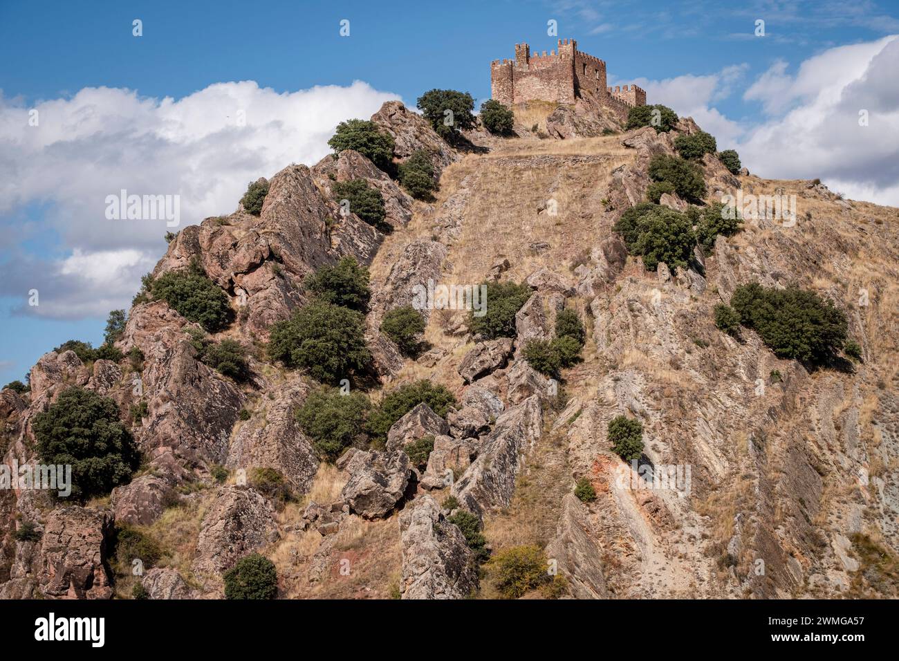 Riba santiuste castle spain hi-res stock photography and images - Alamy