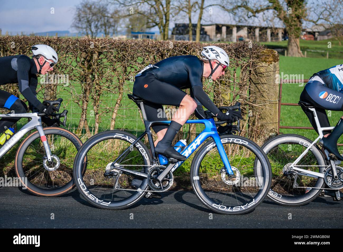 Individual riders during the British Cycling Clayton Spring Classic ...