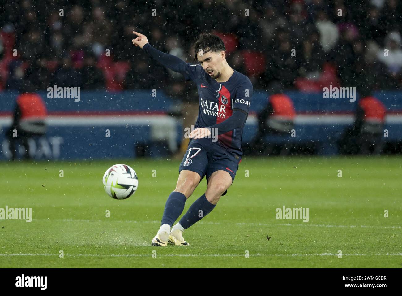 Vitinha of PSG during the French championship Ligue 1 football match ...