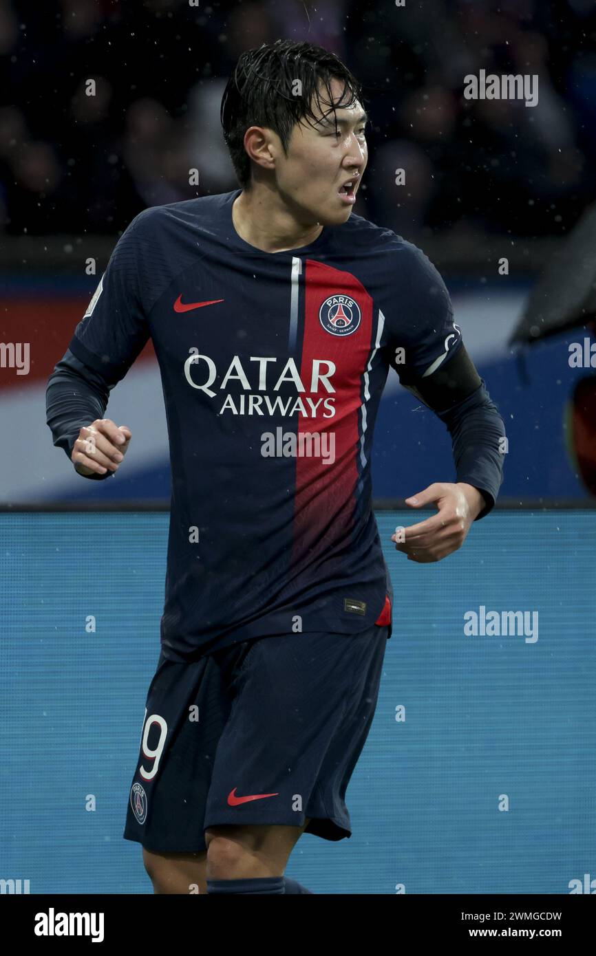 Lee Kang-in of PSG during the French championship Ligue 1 football ...