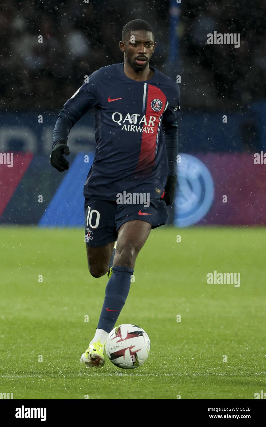 Ousmane Dembele of PSG during the French championship Ligue 1 football ...