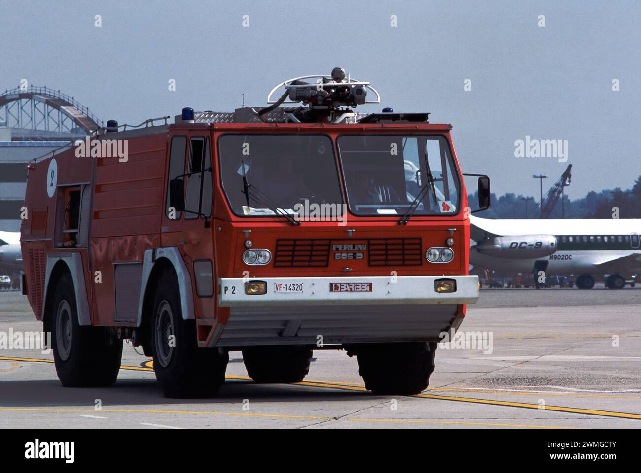 - Milan Linate airport, fire-fighting service rapid fire vehicle ...