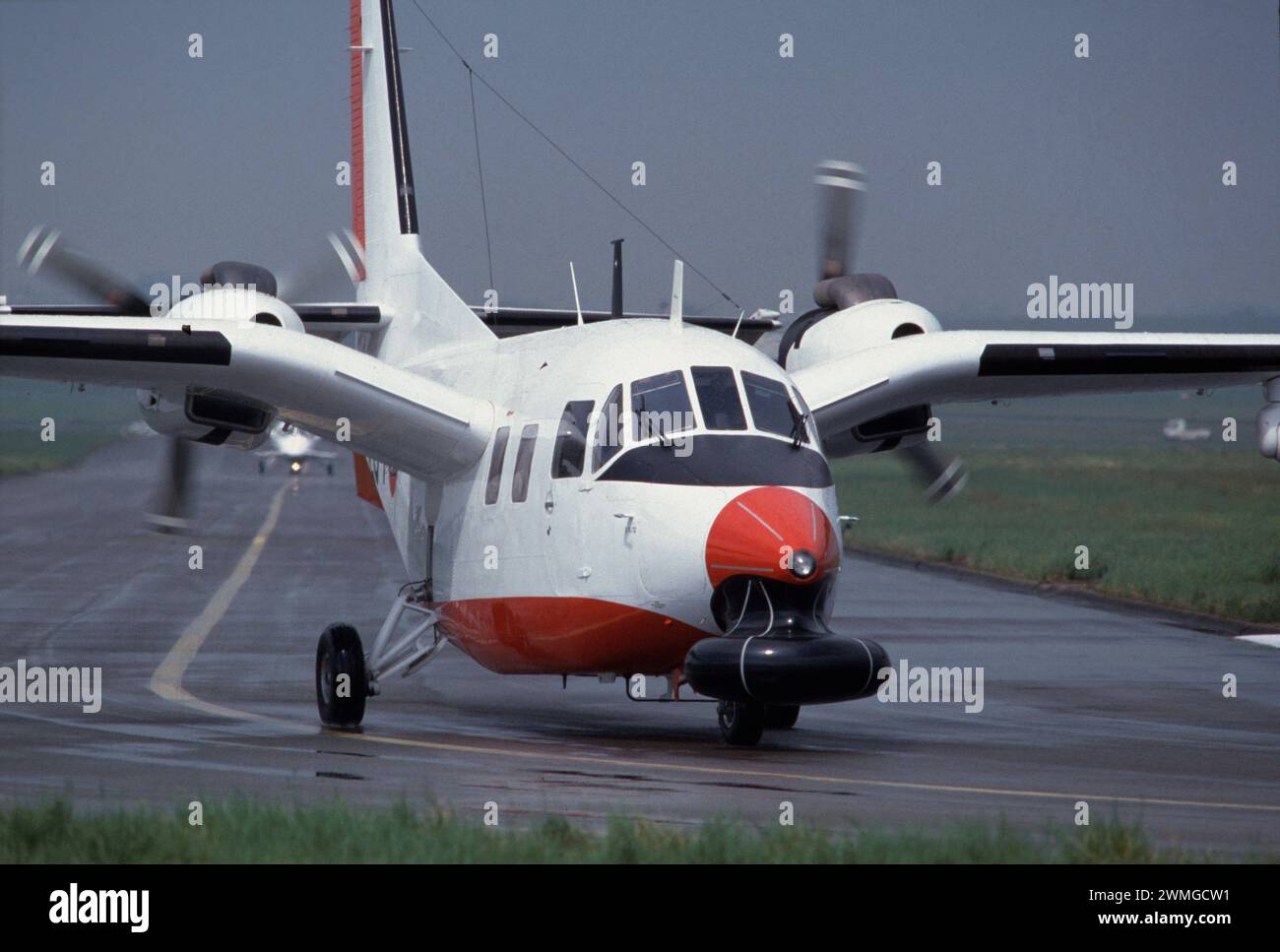 Piaggio P.166, Italian twin-engine pusher-type utility aircraft, in ...