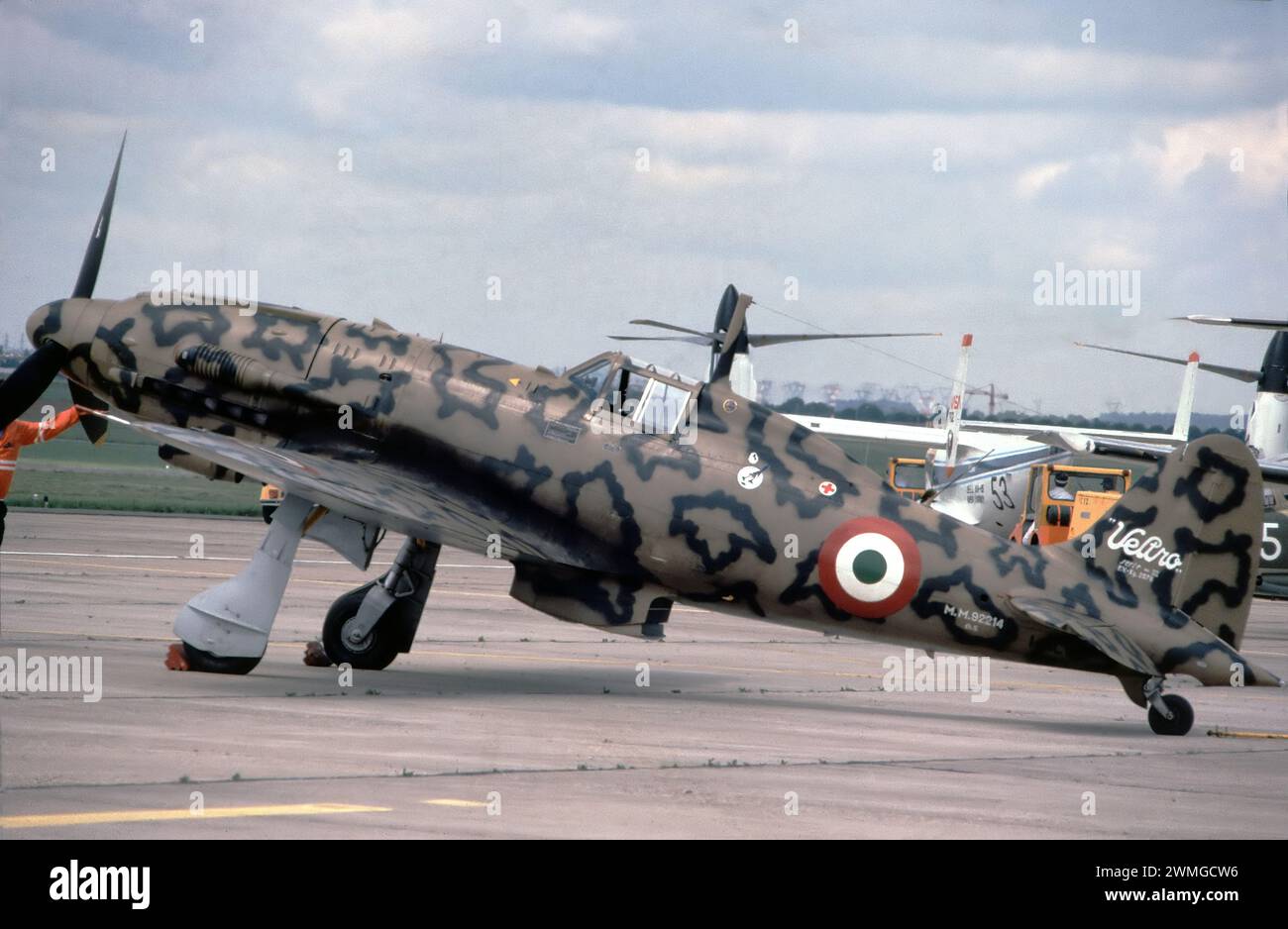 - Italian Air Force, fighter aircraft of the second World War Macchi ...