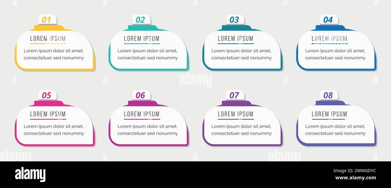 8 info objects Stock Vector Images - Alamy