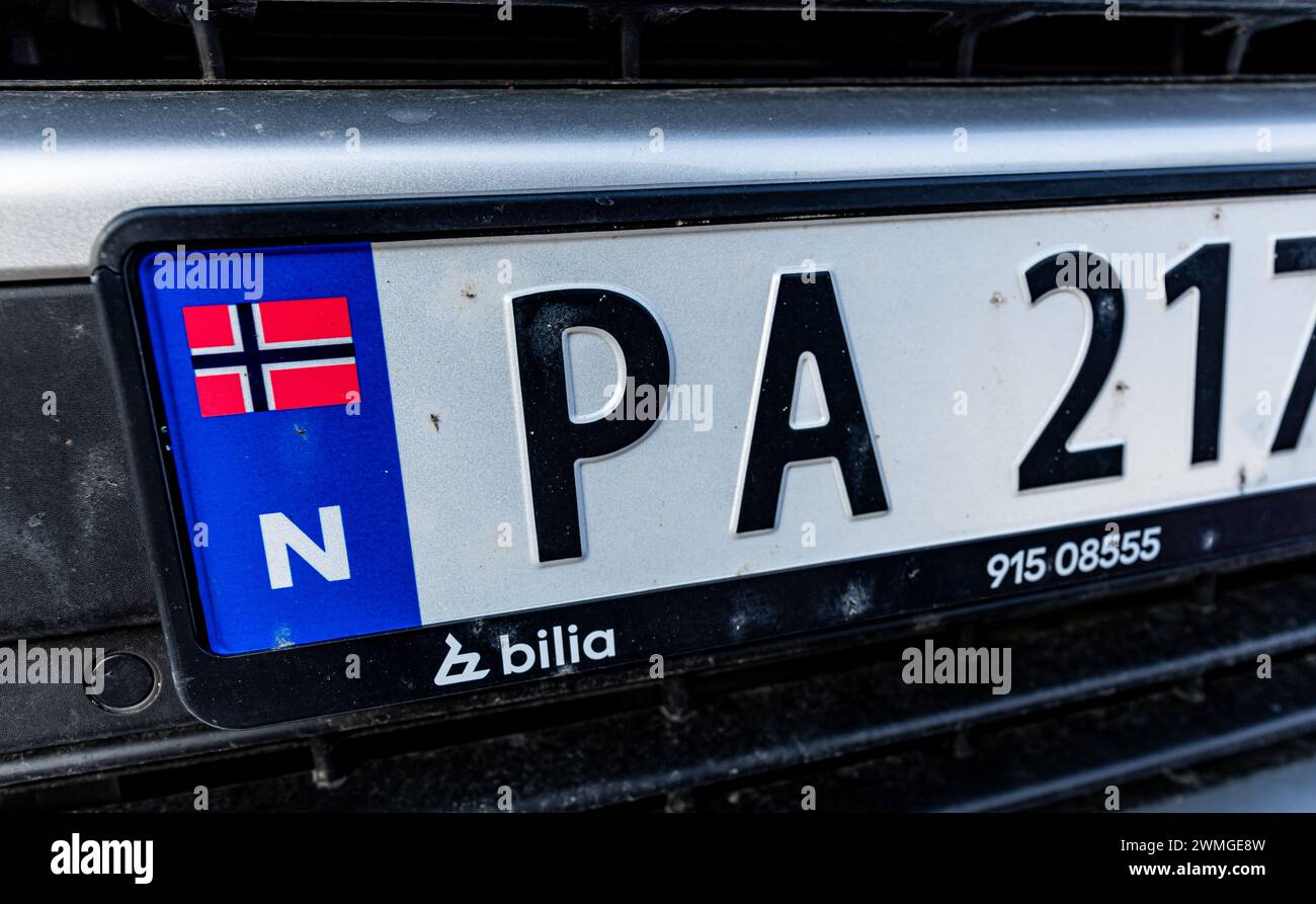 Autokennzeichen Von Norwegen